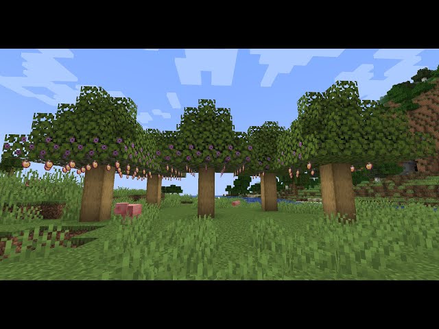 Apple Trees 1.2 (Let's make an apple forest!) Minecraft Data Pack