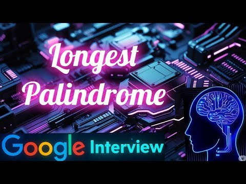 Longest palindrome #ai #dsa