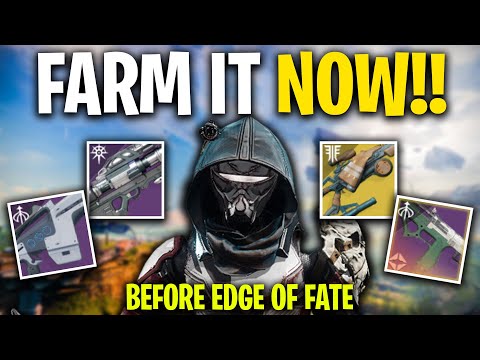 TOP 10 BEST Weapons to GET Before The Edge of Fate Destiny 2 | Get Them Now!