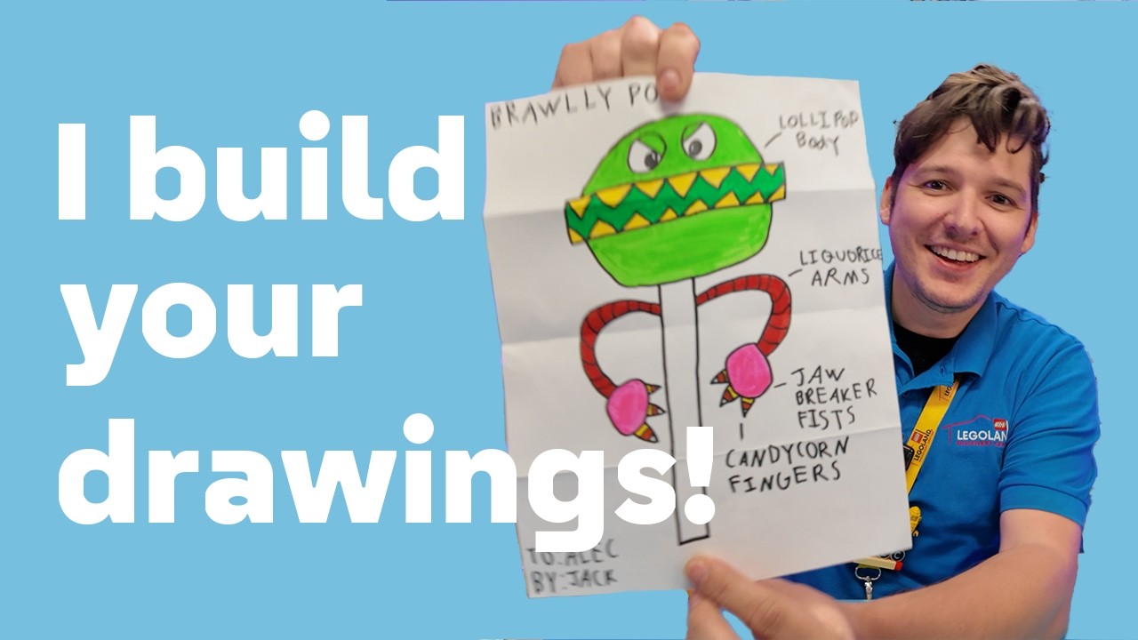 Turning your drawings into LEGO models