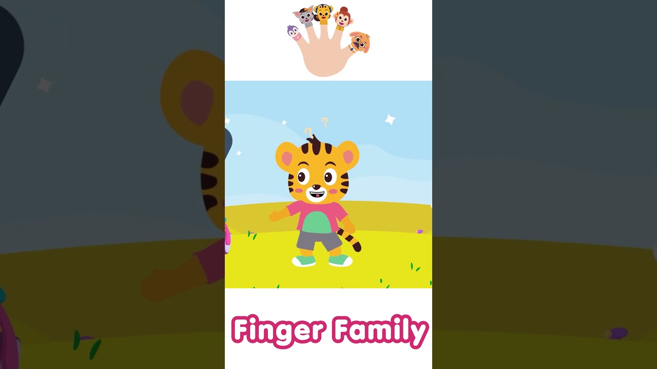 Finger Family #littlemascots #shorts #nurseryrhymes