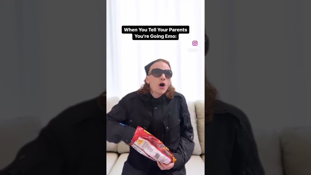 The Emo Phase!!! #comedy #relatable #music