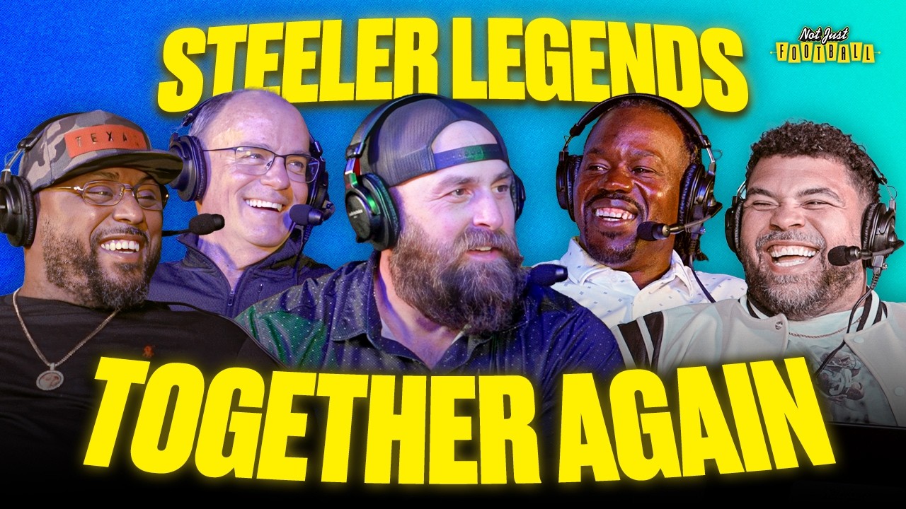 Brett Keisel, Casey Hampton, Joey Porter, & Kevin Colbert Join Live! | Not Just Football