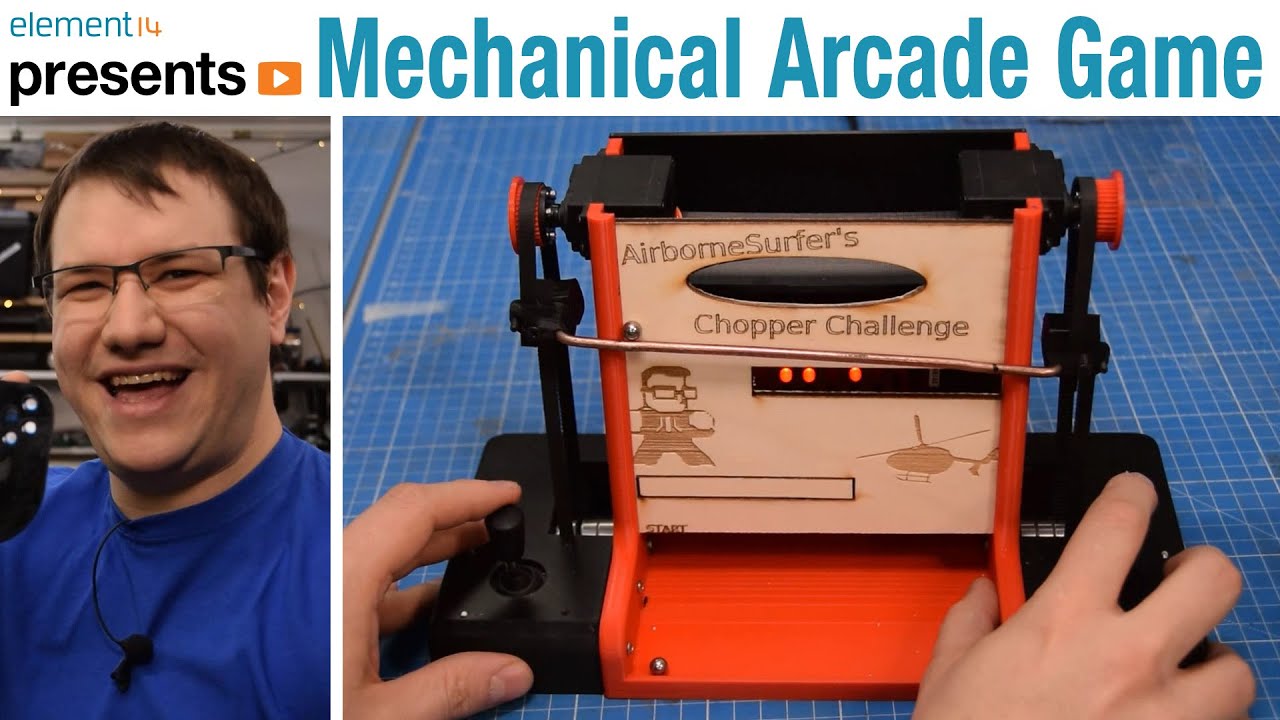 Mechanical Arcade Game with Barebones Arduino -- Episode 439 ...