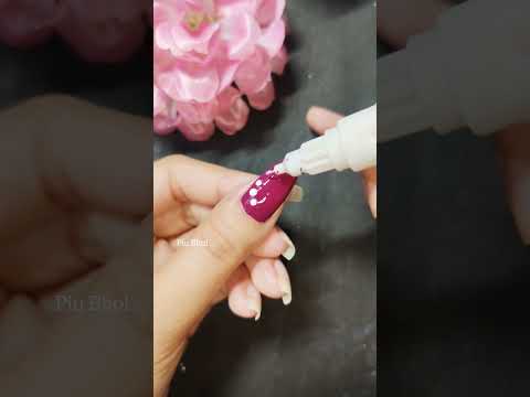 π§·πΌEasy Nail Art with Safety Pin At Home π‘π
#nailart #piubhol #shorts