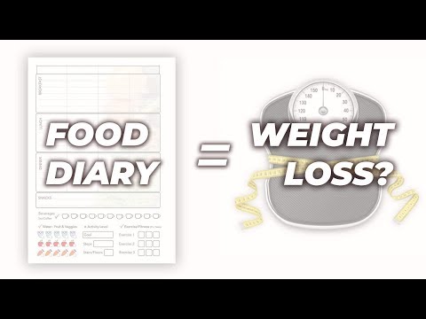 Dietitian discusses whether or not a food diary = weight loss!