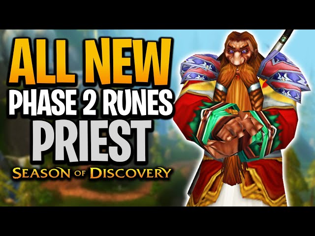 WoW Classic Season of Discovery: All known Priest Runes and where to ...