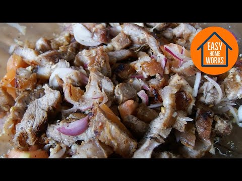 How to cook Insarabasab | Ilokano Grilled Pork | Full tutorial