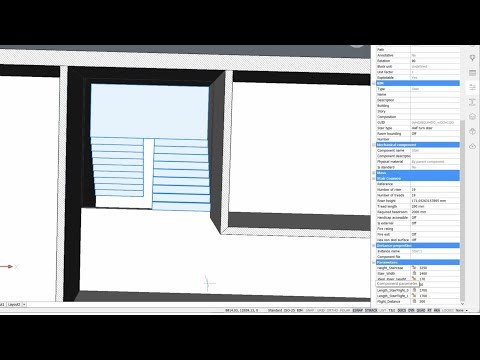 Automatically Generate Flights of Stairs - BricsCAD BIM