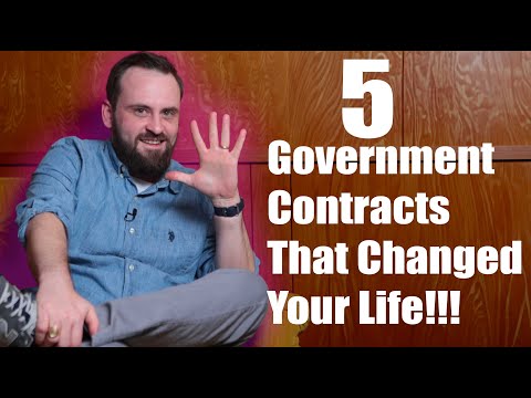 5 Government Contracts That Changed Your Life