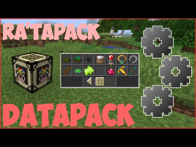 Ra'tapack | new items datapack for YouTube Minecraft Data Pack