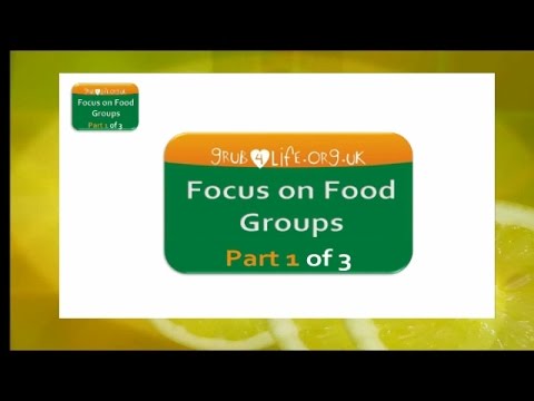 Focus on Food Groups Part 1 of 3 | YourLearningZone.TV