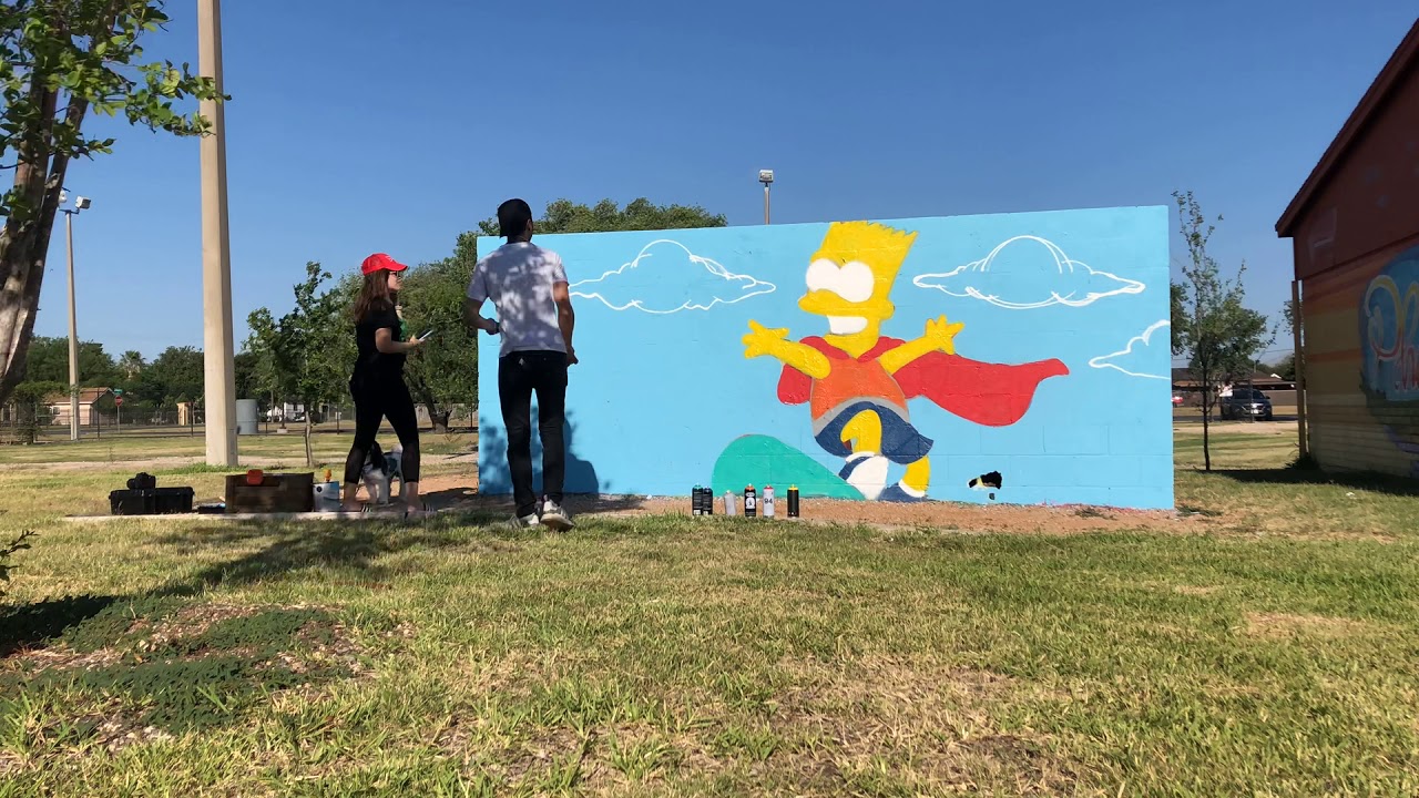 EL BARTO Graffiti Character Timelapse
