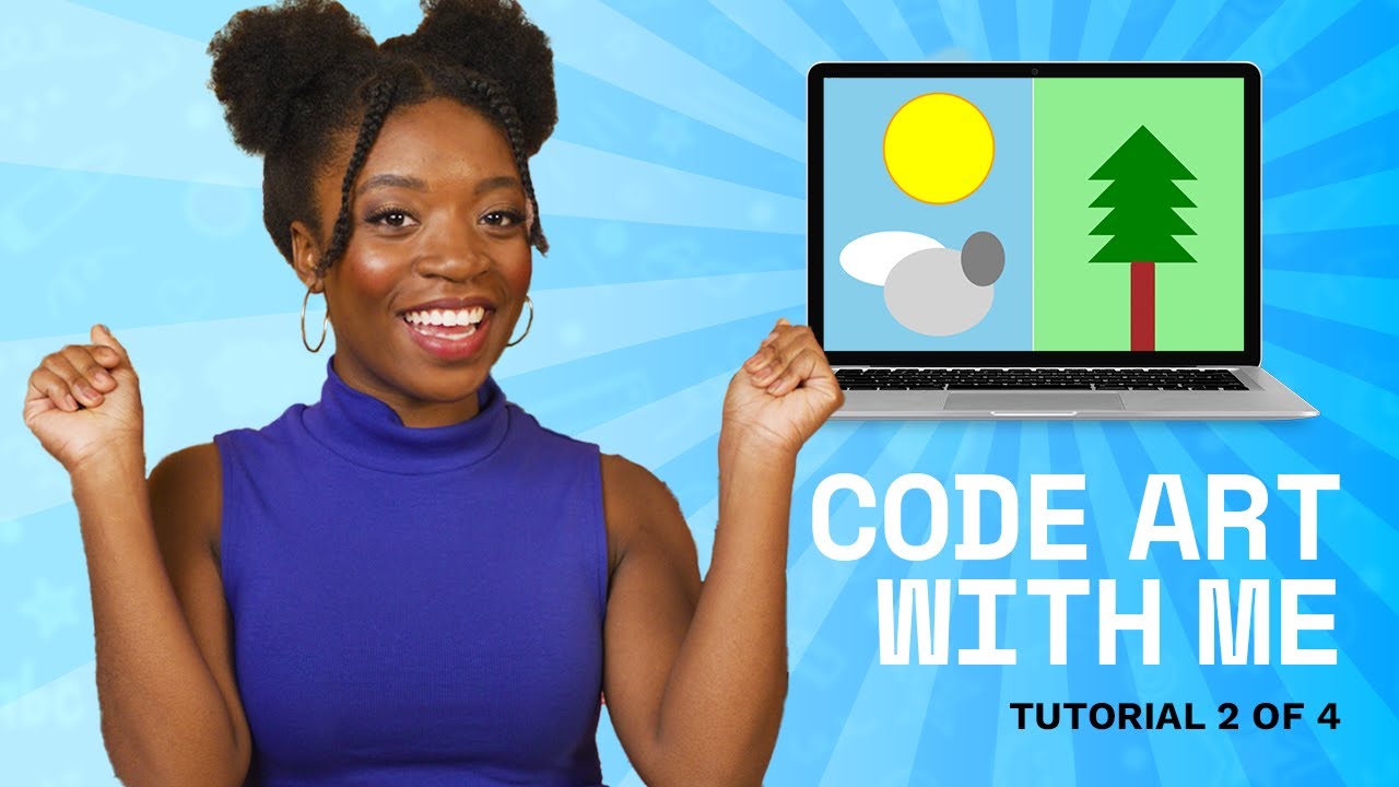 Tutorial 2: How to Code Digital Art in JavaScript | CODE Along with Black Girls CODE
