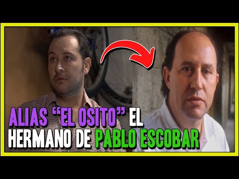 Roberto Escobar alias "El osito" El hermano de Pablo Escobar