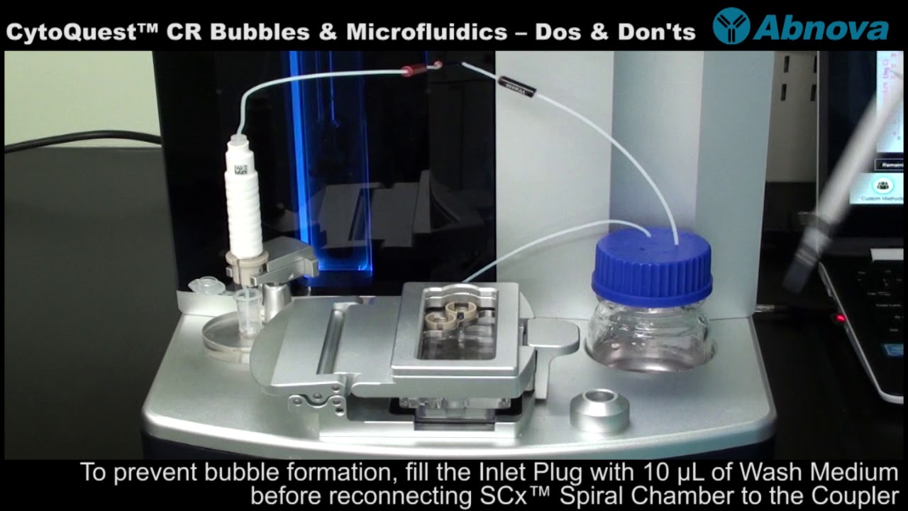 CytoQuest™ CR Bubbles & Microfluidics - Dos & Don'ts
