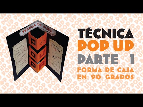 Técnica de Pop Up - Parte 1- 90 grados básico