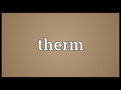 Therm Meaning