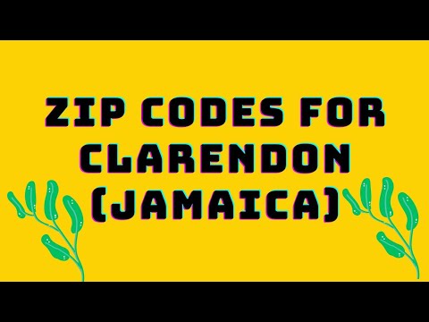 🇯🇲 Zip Codes for Clarendon | Zip Codes Jamaica- Postal Code |Post Code | Postcode Zip Code #zipcode