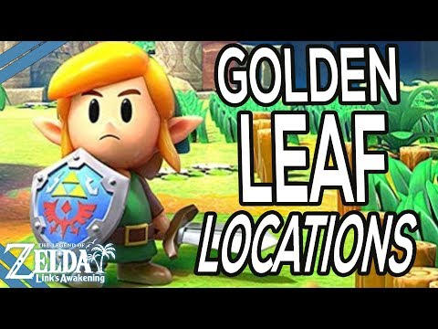 Where To Find The Five Golden Leaves In Zelda Link's Awakening