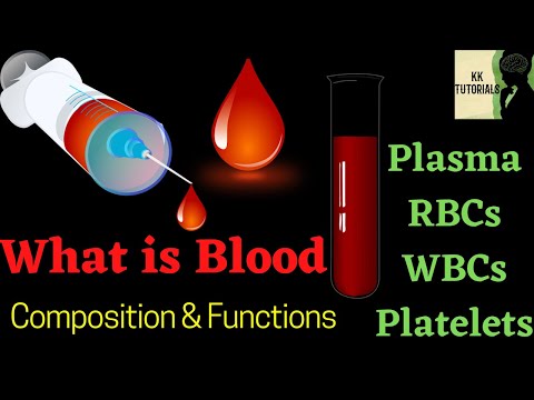 What is Blood | Blood Composition I RBC WBC Platelets Plasma | Functions of Blood | Blood Cells