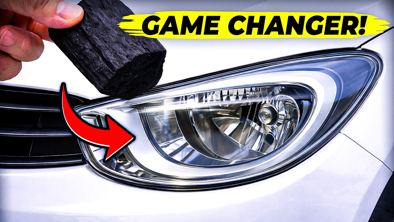 Restore Old Headlights to NEW in 1 Minute with THIS! Genius Trick