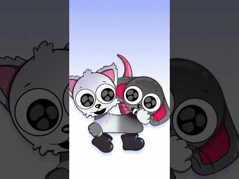 Sprunki Monya & RAT dance CUTE SYMBIOSIS Phases #sprunki #incredibox #incrediboxsprunki