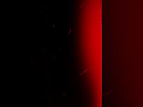 Red Background With Screen Overlay Of Scratches Dust And Glare #film #overlay #effect #cupcut