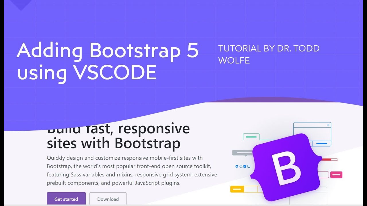 VSCode Tutorial: Adding Bootstrap Version 5 to your web project