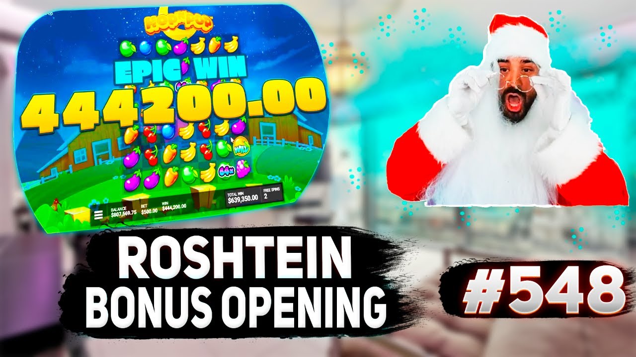 Roshtein Big Opening 18 Bonuses AT A HUGE BET #548 | 14.12