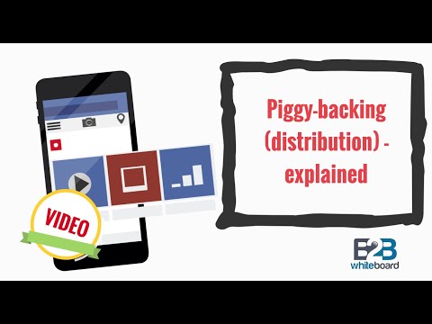 Piggy-backing (distribution) - explained