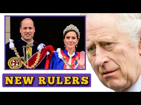 NEW RULERS!โ William and Kate take advantage of Charles CANCER TREATMENT to rule Great Britain