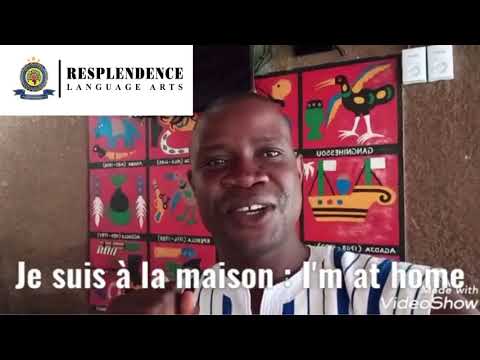 RLA Presents French Word of the Week || Learn how to say 'I am at home'