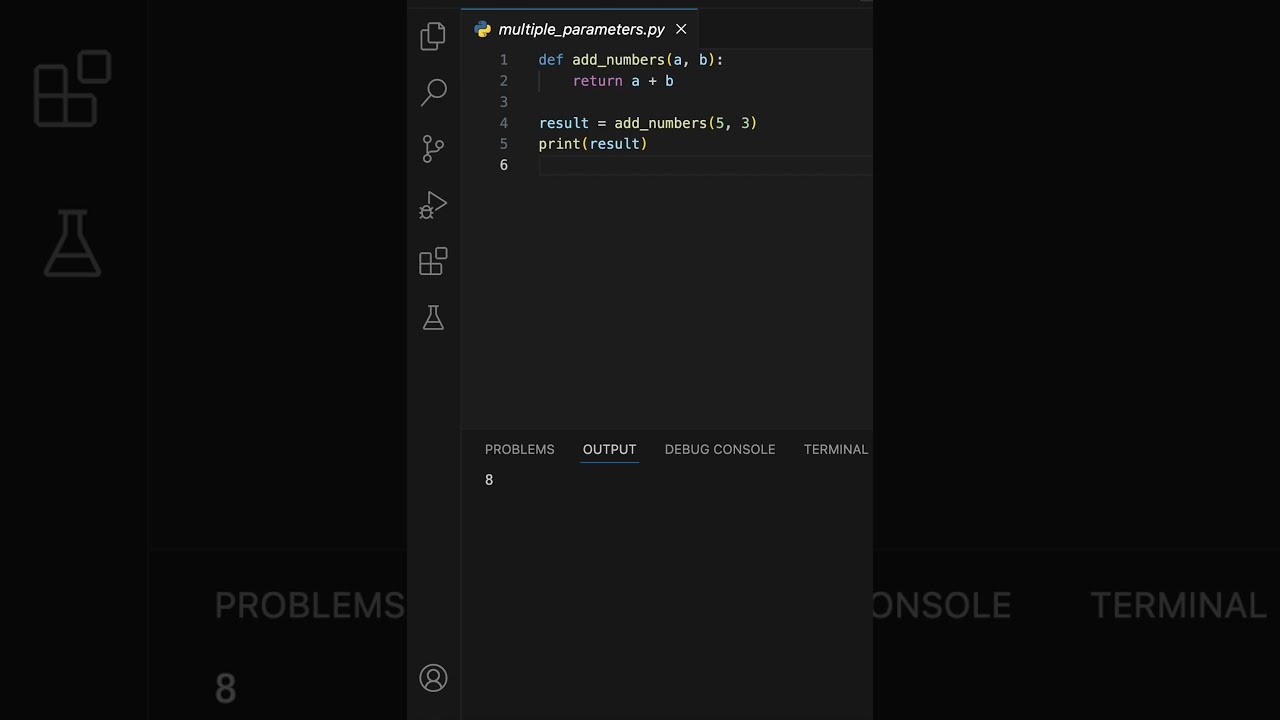 Python 🧠 Functions: Multiple Parameters Explained! | Python Functions | Learning | Python | 2025 |Py
