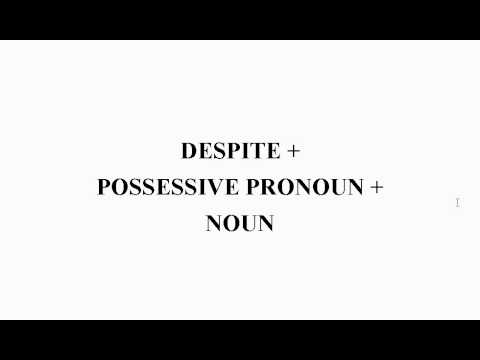 ๐ต Despite and In Spite Of - How to use them - ESL British English Pronunciation