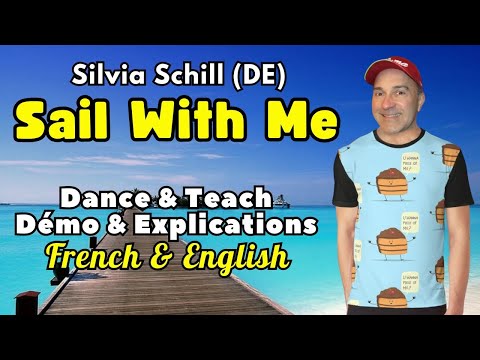 Sail With Me Line Dance (Dance & Teach / Démo & Explications / French & English)