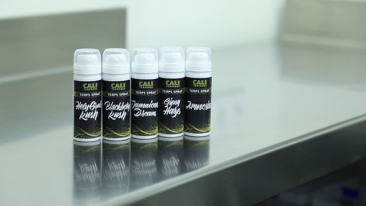 Cómo usar Terps Spray®, terpenos en cogollos y hierbas secas
