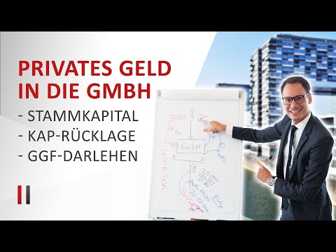 Privates Geld in GmbH einzahlen: Stammkapital, Kapitalrücklage oder Darlehen? Dr. Christoph Juhn
