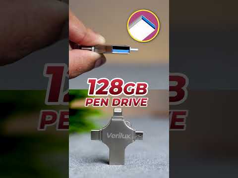 Best 4 in 1 Flash Drive for iPhone & Android ⚡️⚡️ #hindi #viral #shortsindia