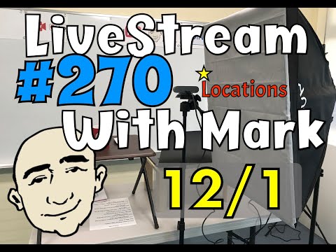 #270 Locations | Mark Kulek LiveStream Lesson - ESL