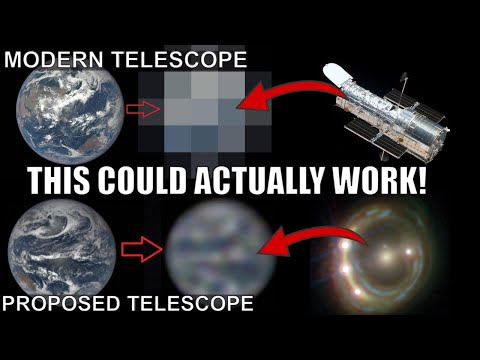 Unusual Telescope That Could Actually See Exoplanet Surface