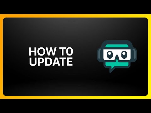 How To Update Streamlabs Tutorial