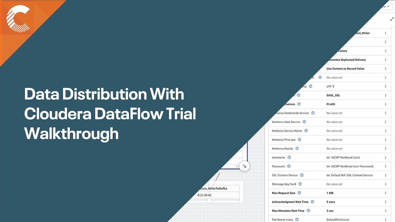 Data Distribution With Cloudera DataFlow Trial Walkthrough