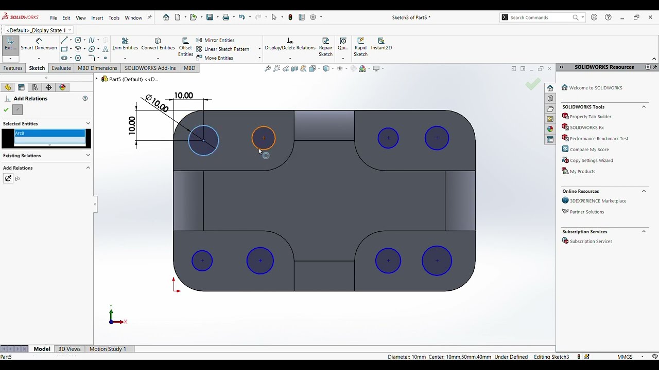 SolidWorks Exercise  - 179