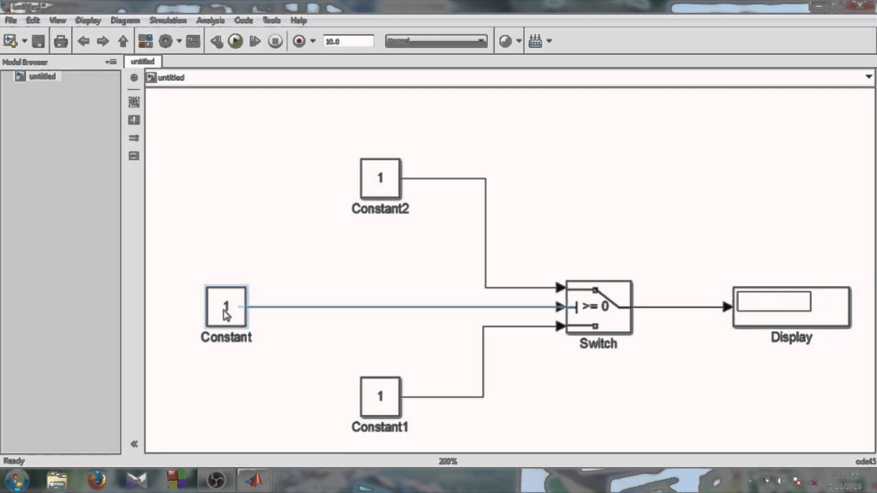 Simulink Tutorial - Tutorial 3 - if else logic