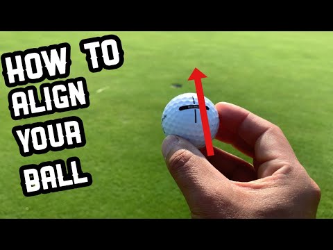 How to Align your GOLF BALL