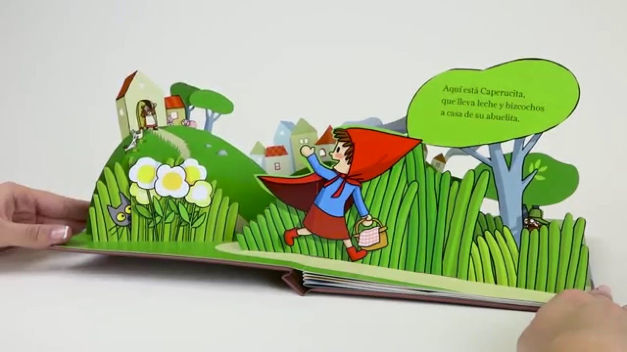 Caperucita Roja. El libro infantil en pop-up de la colección Minipops