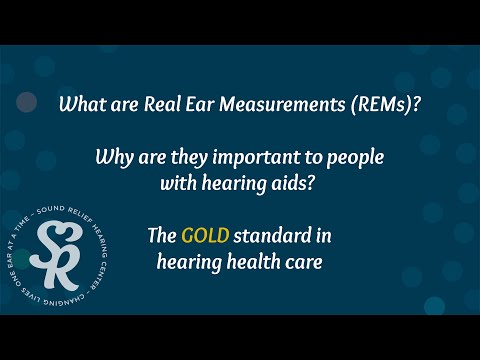 Real Ear Measurements | Sound Relief Tinnitus & Hearing Center