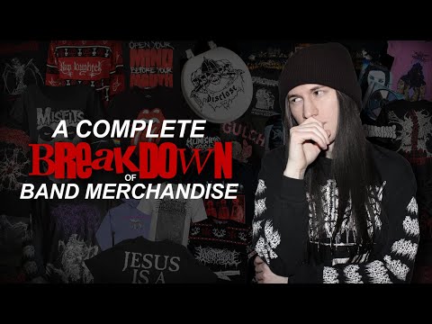 A Breakdown of Band Merch (The Good, Bad, & Bizarre)
