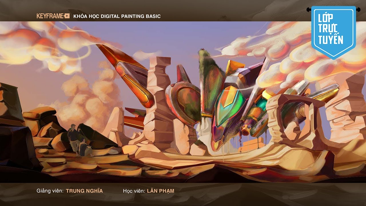 Khóa học Digital Painting Basic - Keyframe
